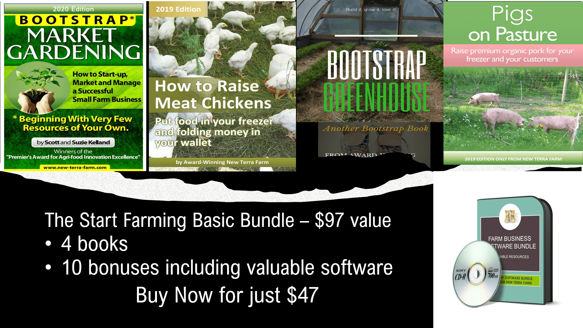 A 5 acre farm plan for the small property owner